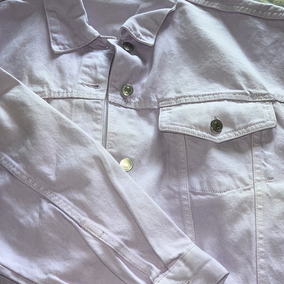 Jackets & Coats | Lavender Purple Denim Jean Jacket | Poshmark